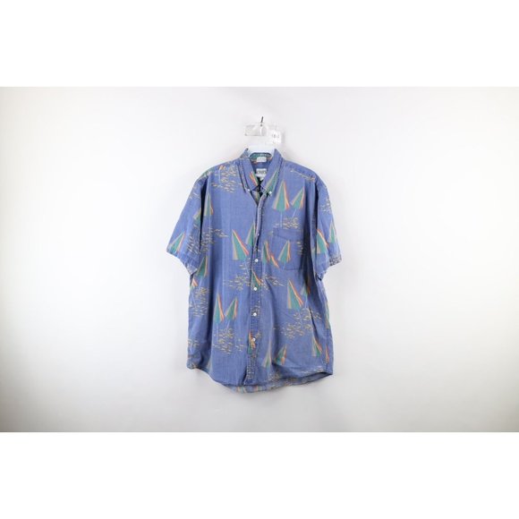 Ralph Lauren | Shirts | Vtg 9s Chaps Ralph Lauren Mens Large Faded ...